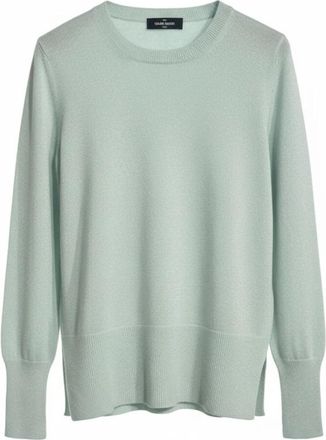 Gran Sasso 58202 Rundhalspullover - - Knitwear - Damen - Gr&uuml;n - XS