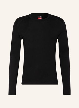 Icebreaker Funktionsw&auml;sche-Shirt 260 Tech Aus Merinowolle schwarz