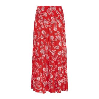 Kaffe Damen, R&ouml;cke, Rot, XL/2XLGr&ouml;&szlig;e