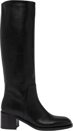 Buttero Femme, Chaussures, Noir, Taille: 39 EU Botte &agrave; talon
