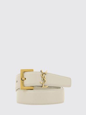 Saint Laurent Ceinture SAINT LAURENT Femme couleur Ivoir
