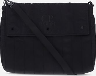 C.P. Company Herringbone Logo Bag Black