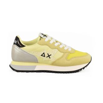 Sun 68 Casual Sneakers aus Leder und Polyester - - Shoes - Damen - Gelb - 38 EU