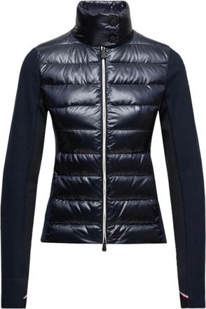 Moncler Femme, Vestes, Bleu, Taille: 40 FR Veste Grenoble