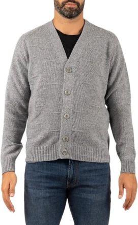 Daniele Fiesoli Cardigan - Homme - Pulls - Gris - Taille: XL