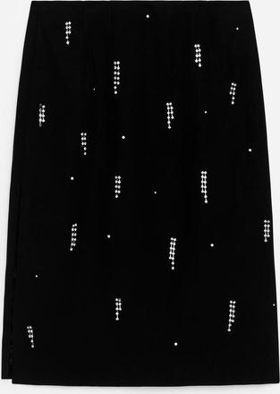 Arket Midirock Mit Strass -Schwarz