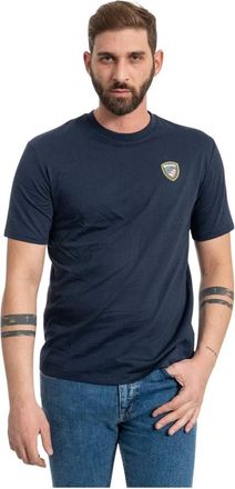 Blauer Homme, Tops, Bleu, Taille: L Faxon T-Shirt