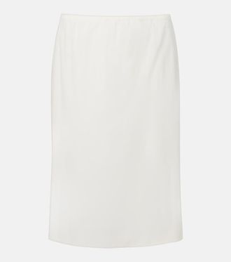 The Row Midirock Ivera aus Chiffon