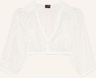 Kinga Mathe Kinga Mathe Dirndlbluse Keira Aus Spitze Mit 3/4-Arm weiss