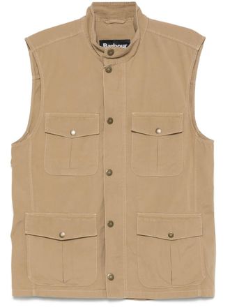 Barbour Casual Corbridge Weste - Nude