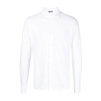 Zanone Casual Hemd f&uuml;r M&auml;nner - - Shirts - Herren - Wei&szlig; - 3XL