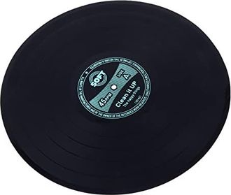 Garneck Dessous De Verre en Silicone Vert Antid&eacute;rapant, Set De Table R&eacute;tro Vinyle, Coussin Isolant Thermique R&eacute;sistant pour Maison, Protection Table, D&eacute;corati