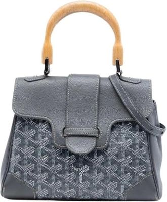 Goyard Pre-owned Mini Saigon - Femme - Pre-owned - Gris - Taille: ONE Size