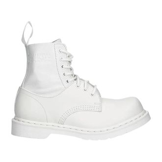 Maison Margiela 1460 Schn&uuml;rstiefeletten - - Shoes - Damen - Wei&szlig; - 37 EU