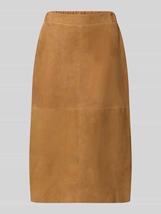 Rich & Royal Lederrock aus Lammleder mit elastischem Bund