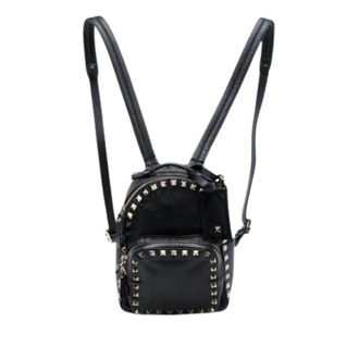 Valentino Pre-owned Vintage Leder Rucksack - - Pre-owned - Damen - Schwarzk - ONE SIZE