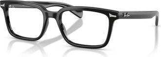 Ray-Ban Monture Optique Brunel - unisex - Accessoires - Noir - Taille: 53 MM