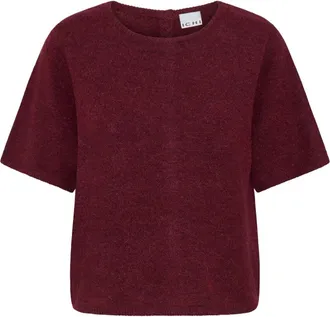 Ichi Ichi, Femme, Pulls, Rouge, Taille: 42 FR Tricots