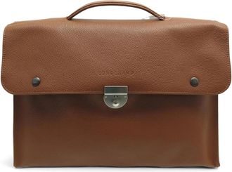 Longchamp Crossbody Bags - NEUE LONGCHAMP L2154021 AKTENKOFFERT LE FOULONNE S - Gr. unisize - in Braun - f&uuml;r Damen