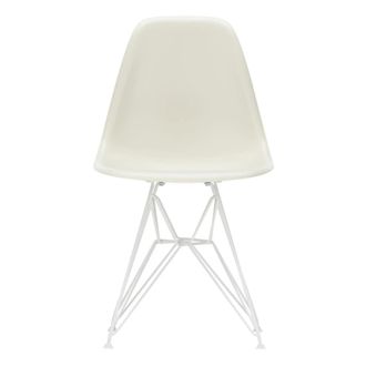 Vitra Chaise DSR Plastic - piètement blanc epoxy - Charles & Ray Eames Vitra
