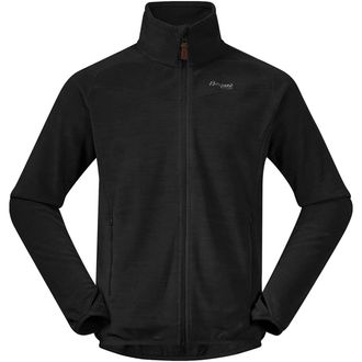 Bergans Hareid Fleece Jacket NoHood - Black - XXL
