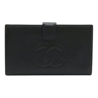 Chanel Pre-owned Long wallet (bi-fold) - - Pre-owned - Damen - Schwarzk - ONE SIZE