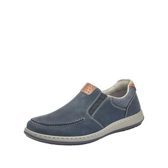 Rieker 17360, Herren Slipper, Blau (Pazifik/Amaretto/Navy), 44 EU (9.5 UK)