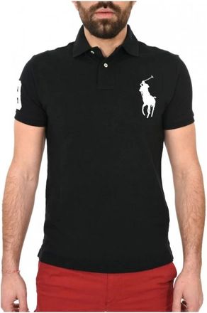 Ralph Lauren Homme, Tops, Noir, Taille: M Polo