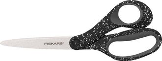 Fiskars Schere f&uuml;r Jugendliche von 15-18 Jahren, Rechtsh&auml;ndig, Gesamtl&auml;nge: 20 cm, Rostfreier Stahl/Kunststoff, Schwarz/Graue Sprenkel, 1067867