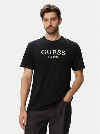 Guess T-Shirt M6YI41 K4227 Schwarz Regular Fit