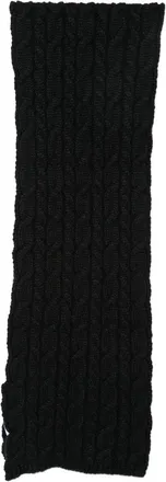 Arte Wool Cable Knit Scarf