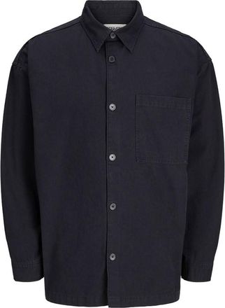 Jack & Jones JCOHELVETICA Washed Overshirt LS