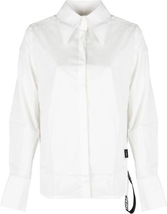 John Richmond Chemise coupe droite - Femme - Blouses et Chemises - Blanc - Taille: 40 FR