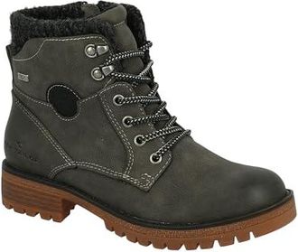 Tom Tailor Femme 2191008 Botte mi-Mollet, Coal, 38 EU