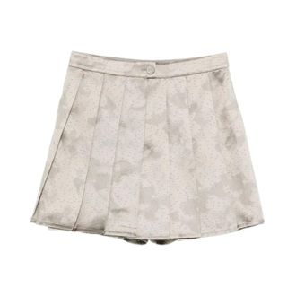 Emporio Armani Hosenrock aus Camou Flower Jacquard-Gewebe - - Skirts - Damen - Grau - M