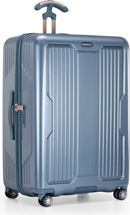 Travelers Choice Ultimax II Polycarbonat Hartschalengepäck mit Spinnrollen, TSA-Schloss, YKK-Reißverschluss, Kompressionssystem, Blaugrün/EIN Hauch von Paradies (Trace