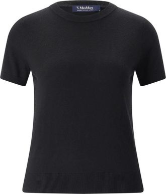 Max Mara Femme, Pulls, Noir, Taille: 40 FR Short-sleeve Pullover