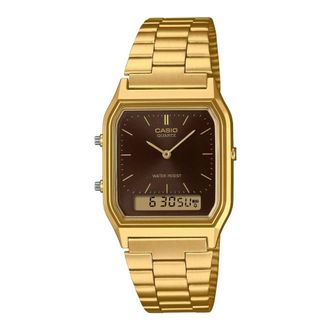 Casio Montre classique Aq-230Ga-5Amqyes - unisex - Accessoires - Jaune - Taille: ONE Size