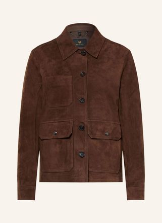 Belstaff Lederjacke braun