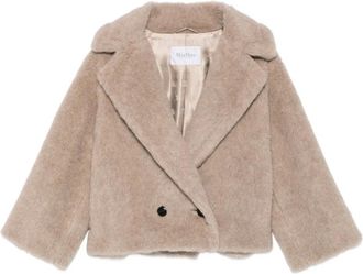 Max Mara Femme, Vestes, Beige, Taille: 38 FR Cappotto doppiopetto Mxmcambusa