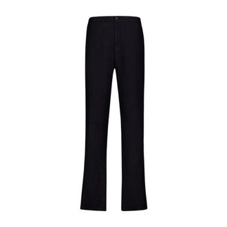 Boglioli Marine Leinen Flare Hose - - Trousers - Herren - Blau - 3XL