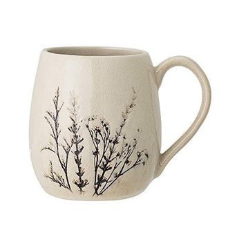 Bloomingville Tasse Bea, natürliche Keramik - Elegante Einzel-Tasse für gemütliche Genussmomente