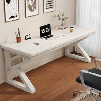 Generic Gaming Tisch,schreibtische,Schreibtisch Für Home Office & Computer-Arbeitsplatz,Industrieller Schreibtisch,für Home Office Oder Kinderzimmer(White 2,4