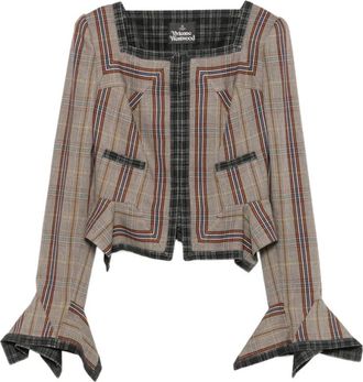 Vivienne Westwood Femme, Vestes, Gris, Taille: 40 FR Veste Vivienne Westwood