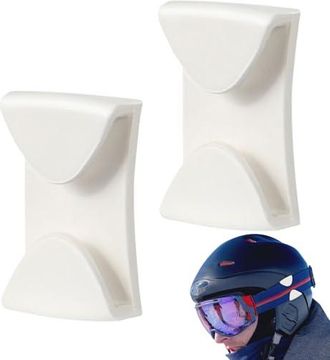 Generic Clip de fixation pour lunettes - Clips &agrave; d&eacute;gagement rapide pour lunettes de protection, rails lat&eacute;raux, boucles de ceinture, accessoires de ski multif