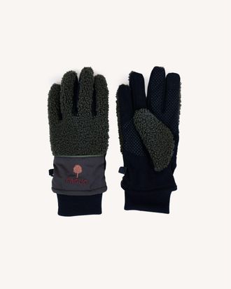Faguo Gants chauds vert fonc&eacute; - GLOVES