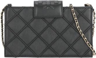 Tory Burch Femme, Sacs, Noir, Taille: ONE Size Fleming Mini Chain Wallet