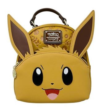 Loungefly Pok mon Eevee Cosplay Sac main convertible double bandouli re pour femme, marron, Medium