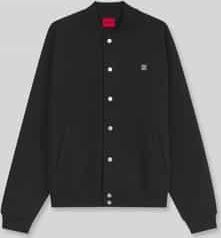 HUGO BOSS Oversize Fit Sweatjacke aus Baumwoll-Mix Modell Dabins