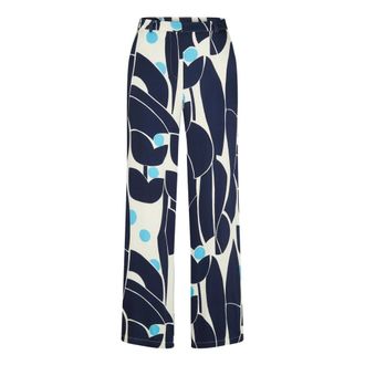 Bugatti Femme, Pantalons, Multicolore, Taille: 44 FR Wide Pantalons